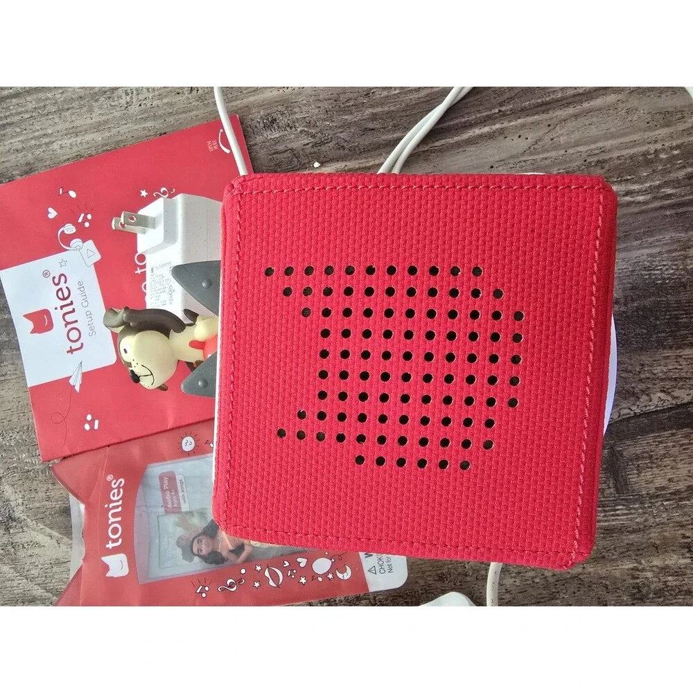 Tonies | Toys | Red Tonies Toniebox Starter Set Kids Audio Tonie Figure ...